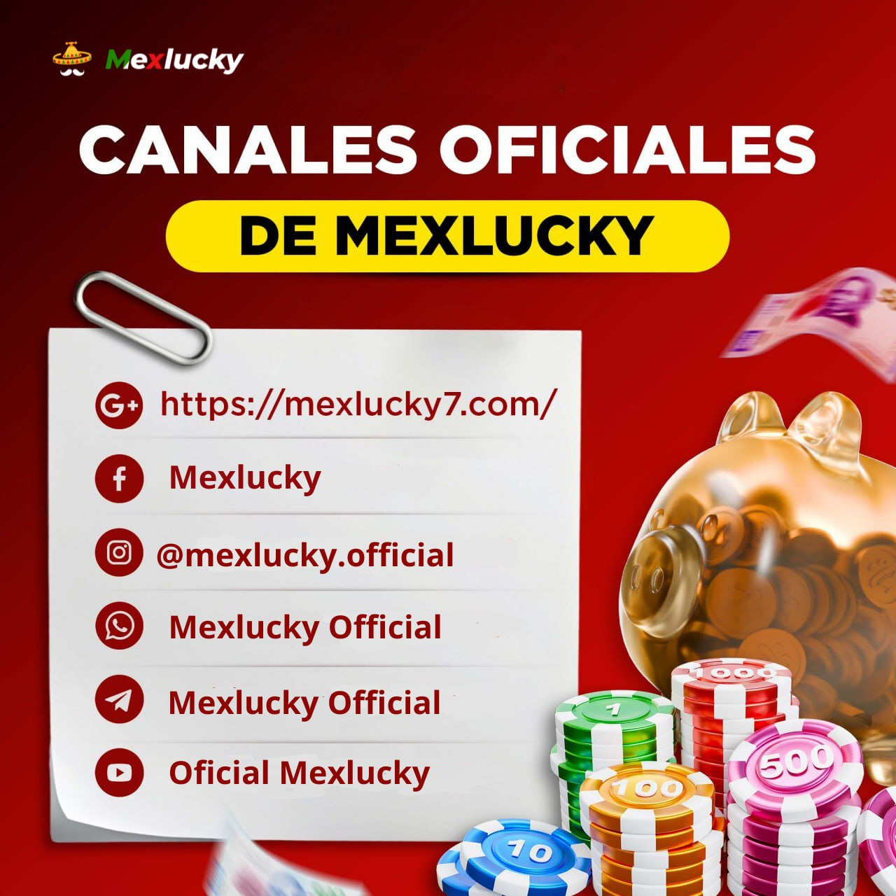 Soporte Mexlucky en México